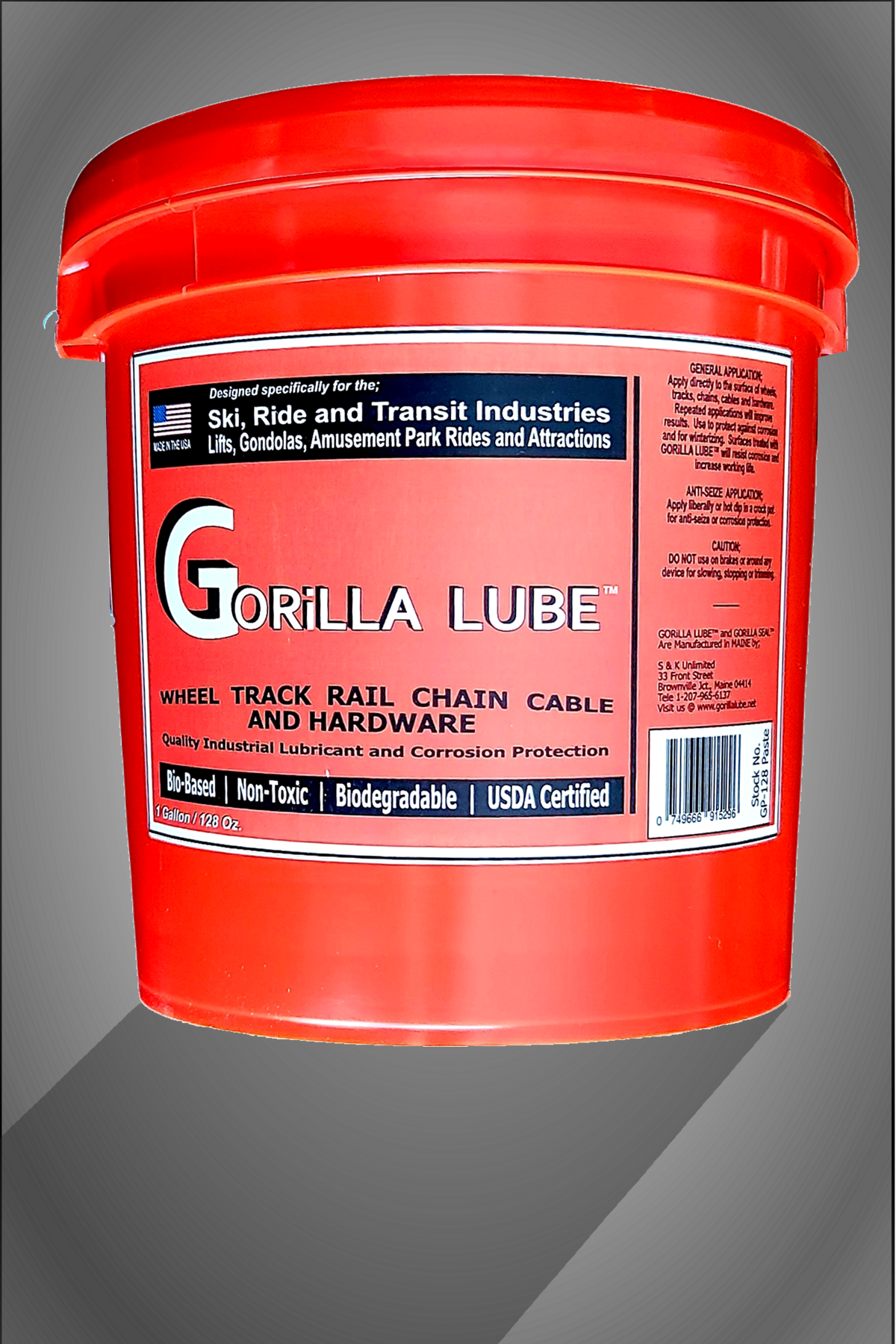 GORiLLA LUBE Paste 1 Gallon Pail